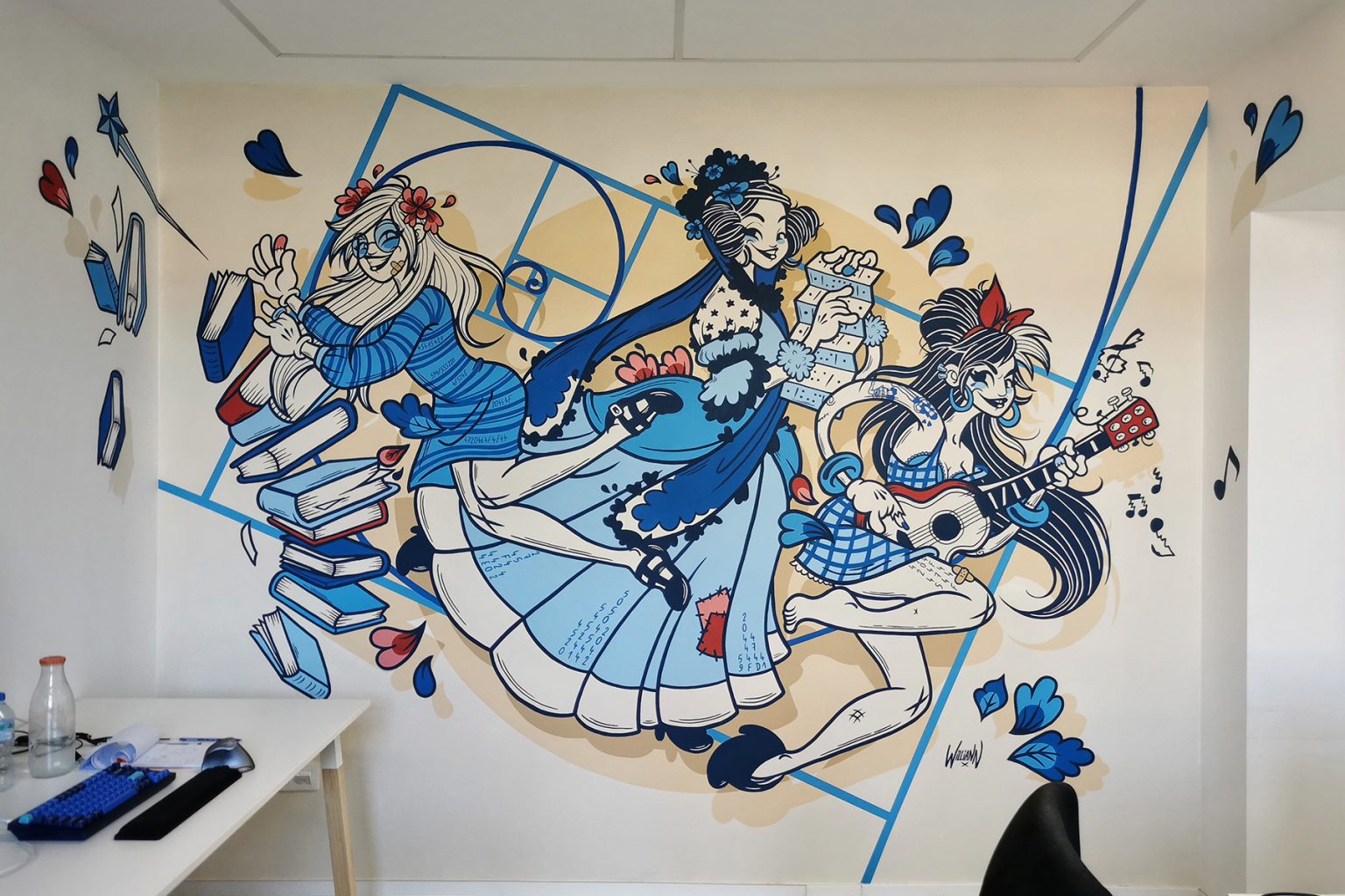 Williann – Freelance illustrator. Vector art | Mural paintings