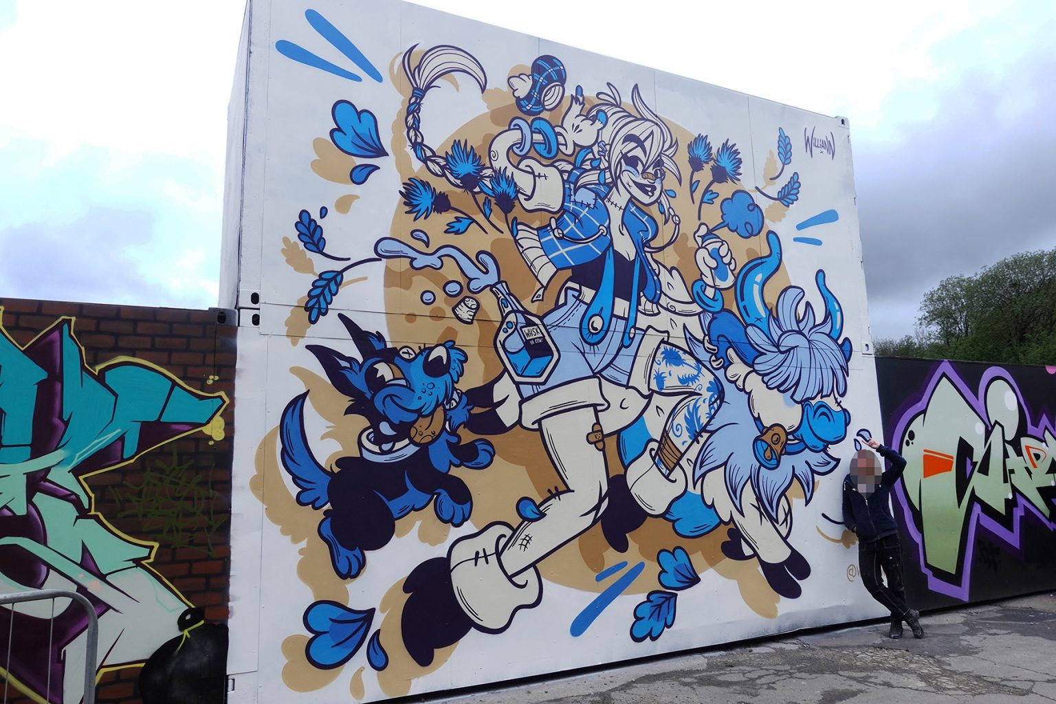 Williann – Freelance illustrator. Vector art | Mural paintings